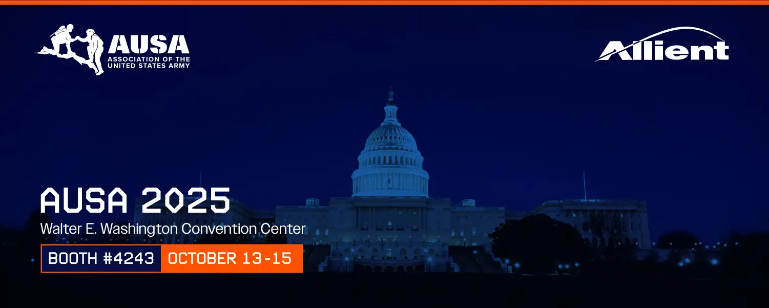 Allient Inc. to Demonstrate Cutting-Edge Solutions for Defense Technology at AUSA 2025 - Allient ...